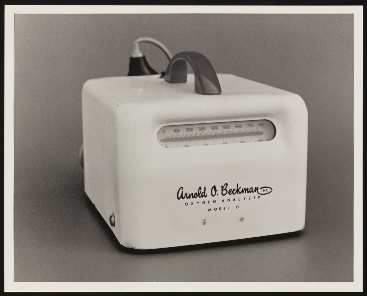 Beckman Model D Oxygen Analyzer - Science History Institute Digital ...