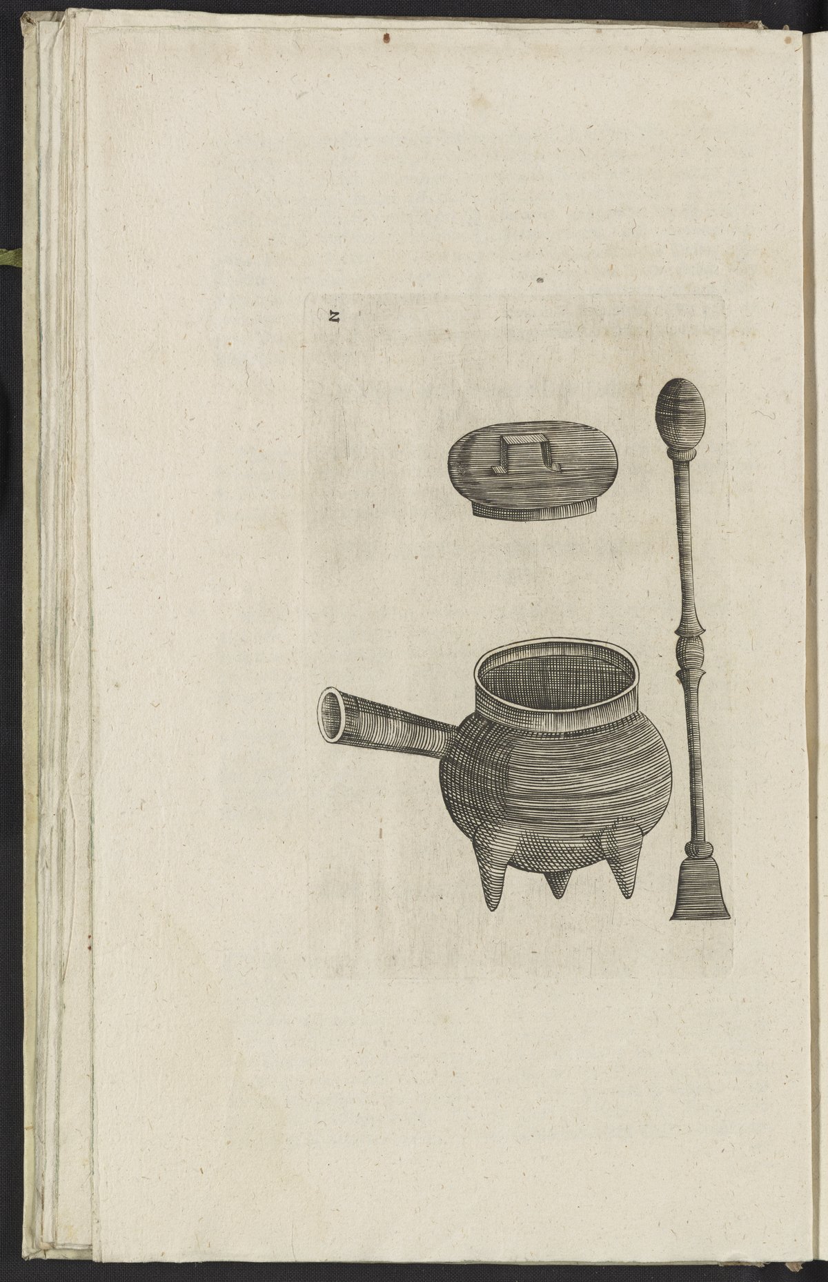 Plate 2: Metal pipkin with lid and rod for cooking explosives - Science ...