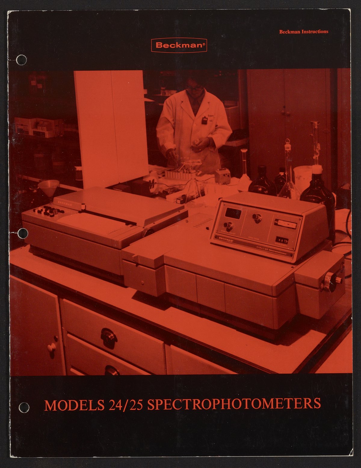 Manual for Beckman Models 24/25 Spectrophotometers - Science History ...