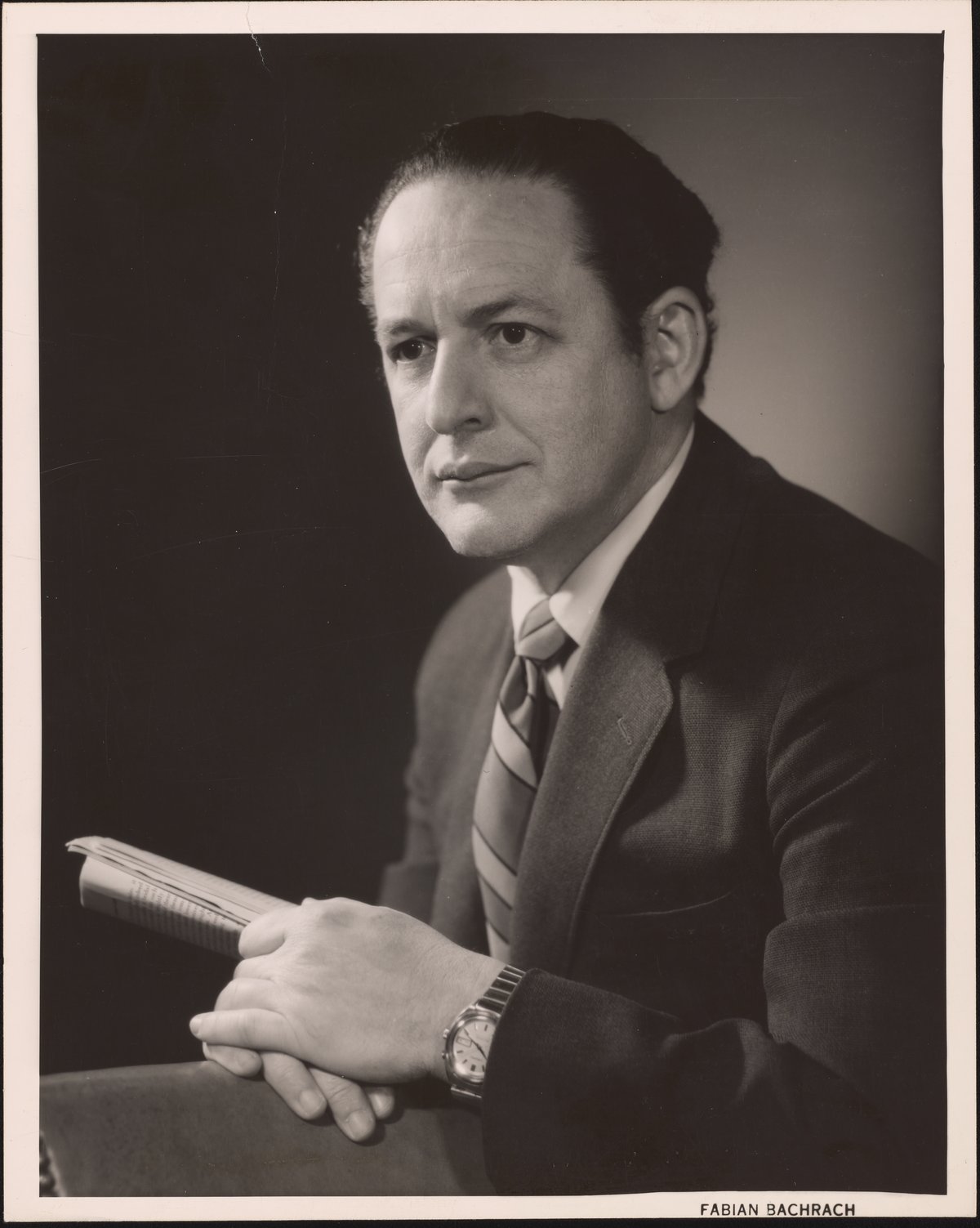 Portrait of Eugene Garfield - Science History Institute Digital Collections