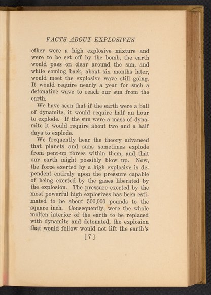 Dynamite Stories and Some Interesting Facts about Explosives - Science ...