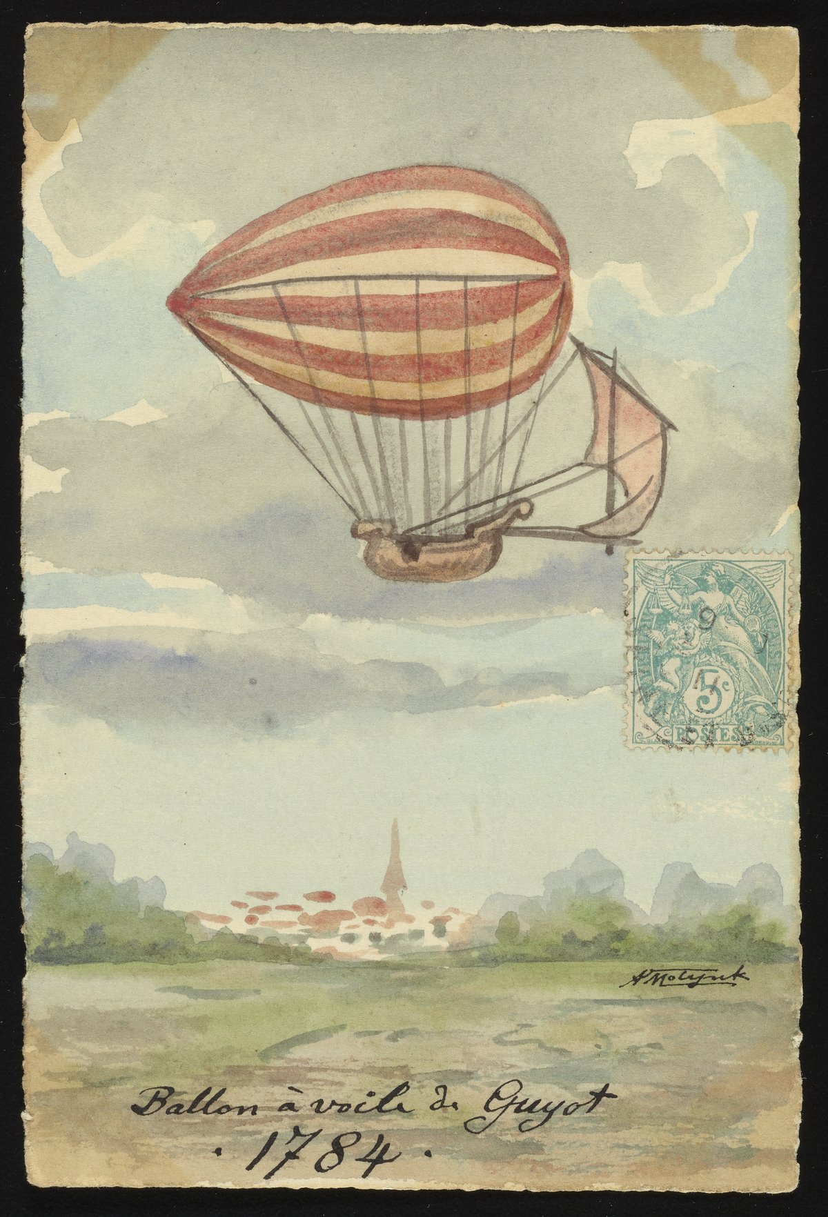 Ballon à voile de Guyot - Science History Institute Digital Collections