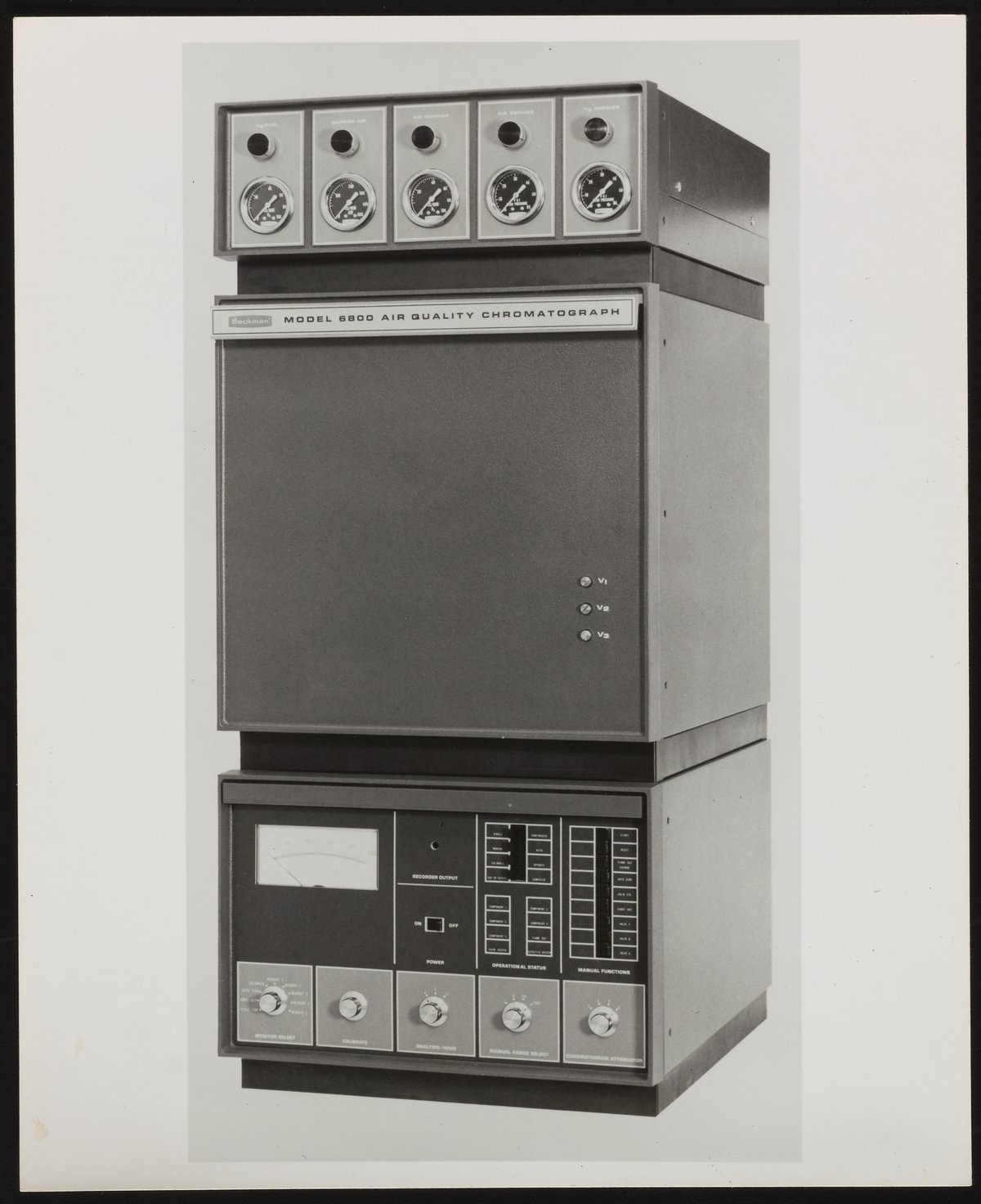 Beckman Model 6800 Air Quality Chromatograph - Science History ...