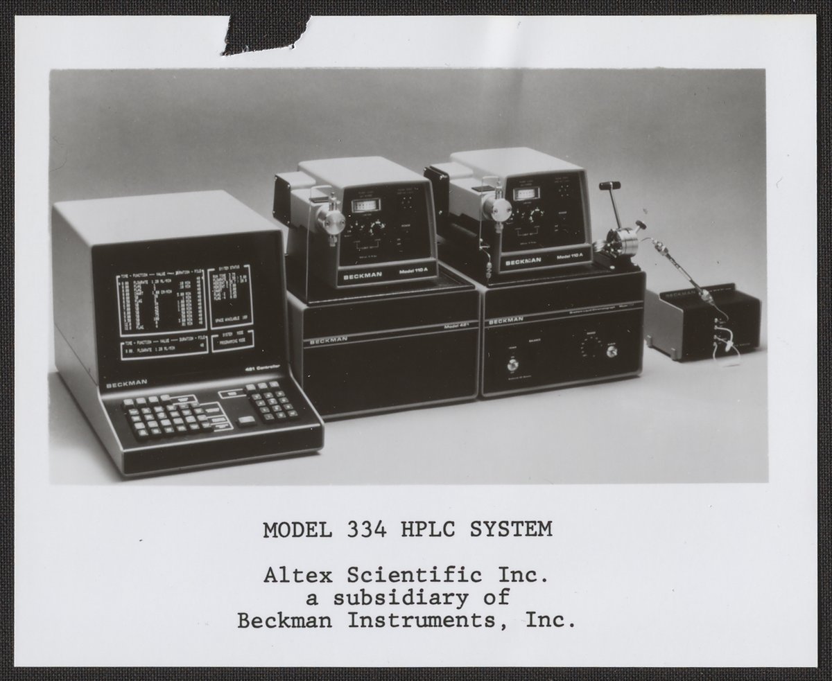 Beckman Model 334 HPLC System - Science History Institute Digital ...