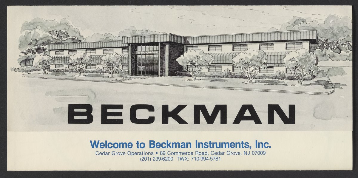 Welcome to Beckman Instruments, Inc. — Cedar Grove Operations - Science ...