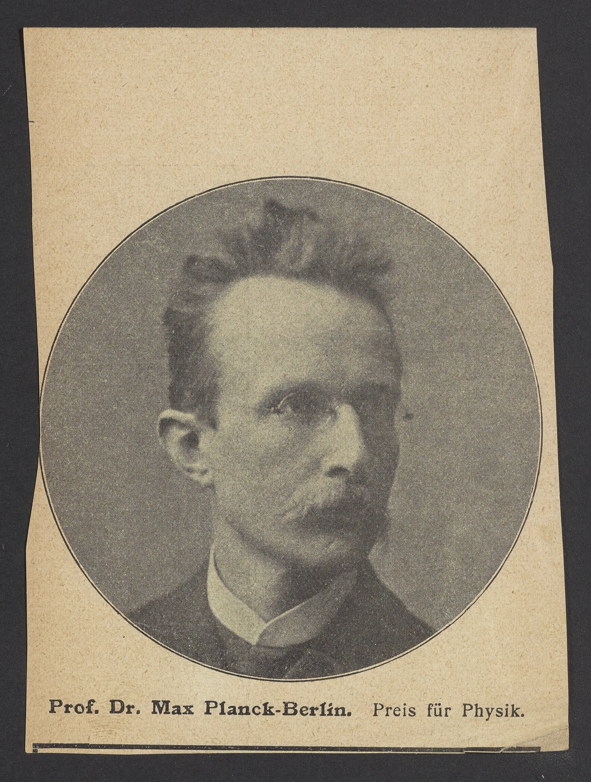 Portrait of Max Planck - Science History Institute Digital Collections