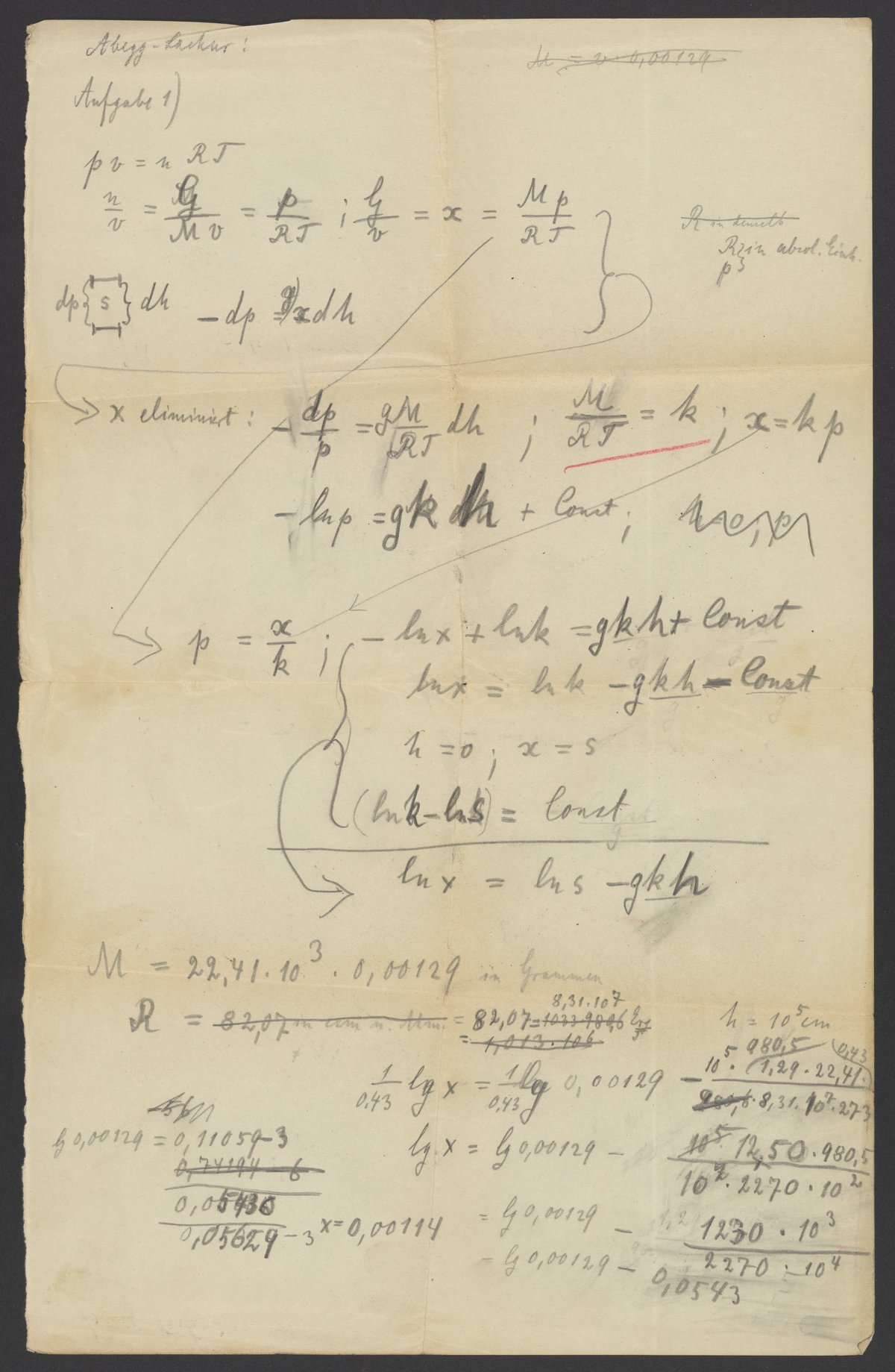 Notes on the work of Richard Abegg - Science History Institute Digital ...