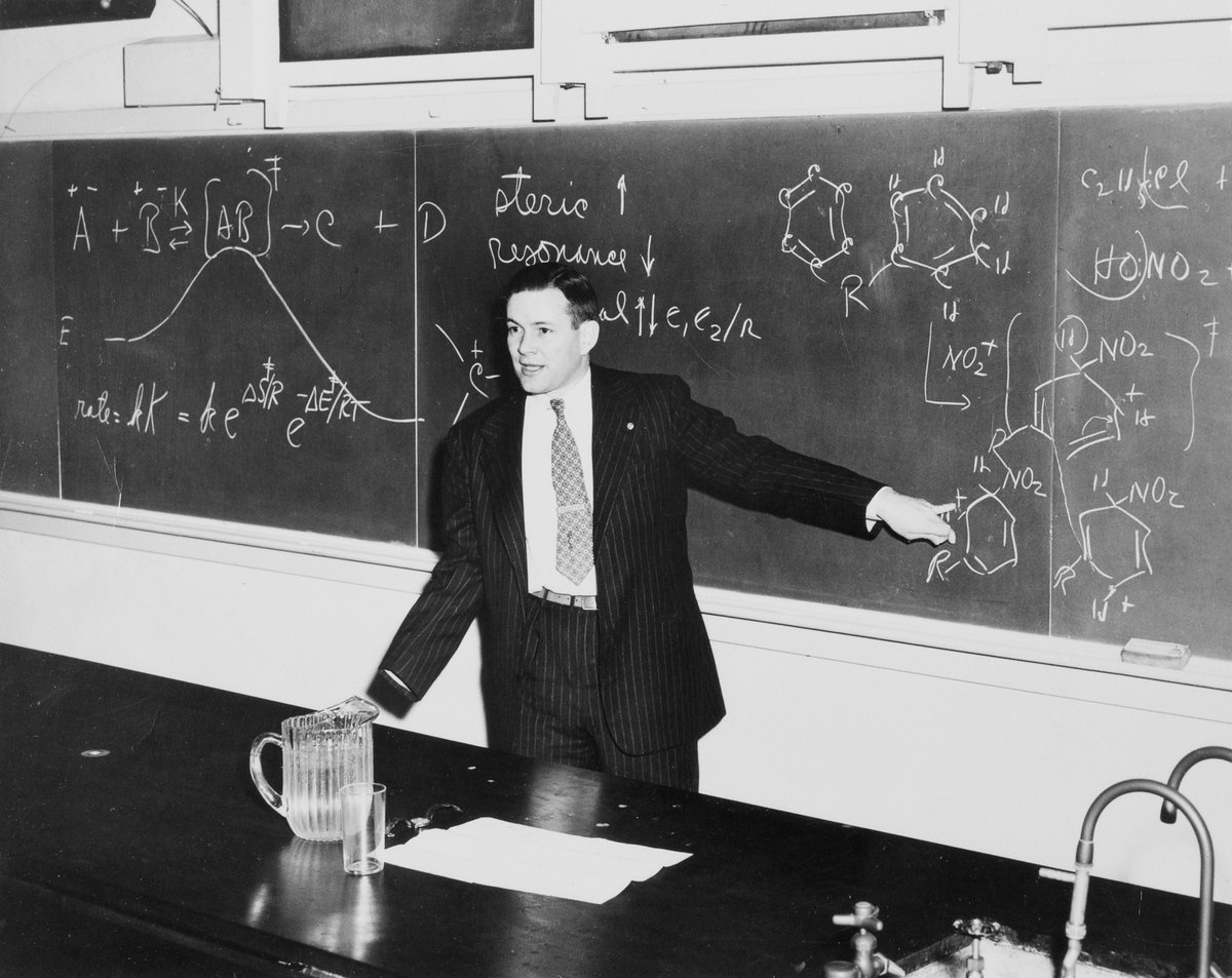 Charles C. Price in classroom - Science History Institute Digital ...