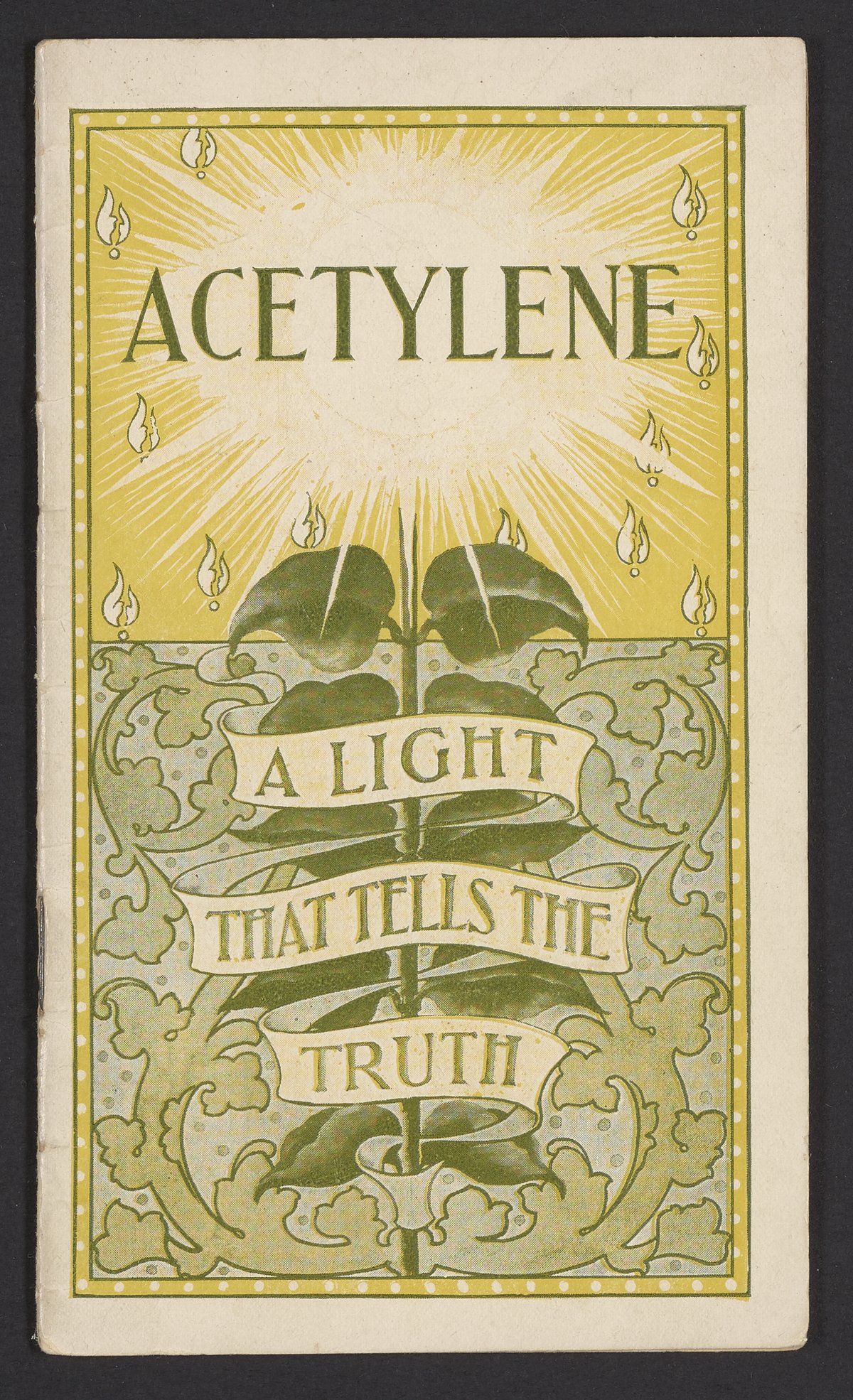 Acetylene : A Light That Tells the Truth - Science History Institute ...