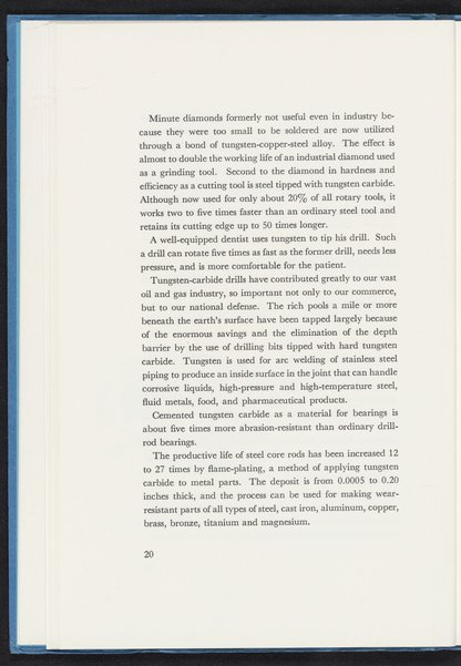 Tungsten, the Story of an Indispensable Metal - Science History ...