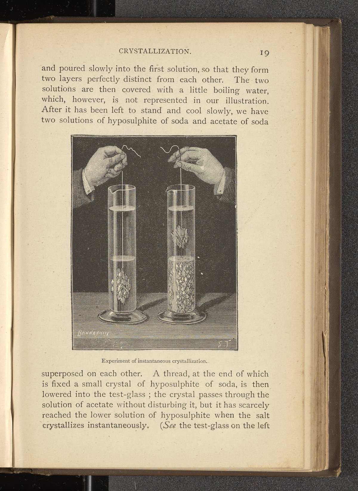Experiment of Instantaneous Crystallization - Science History Institute ...