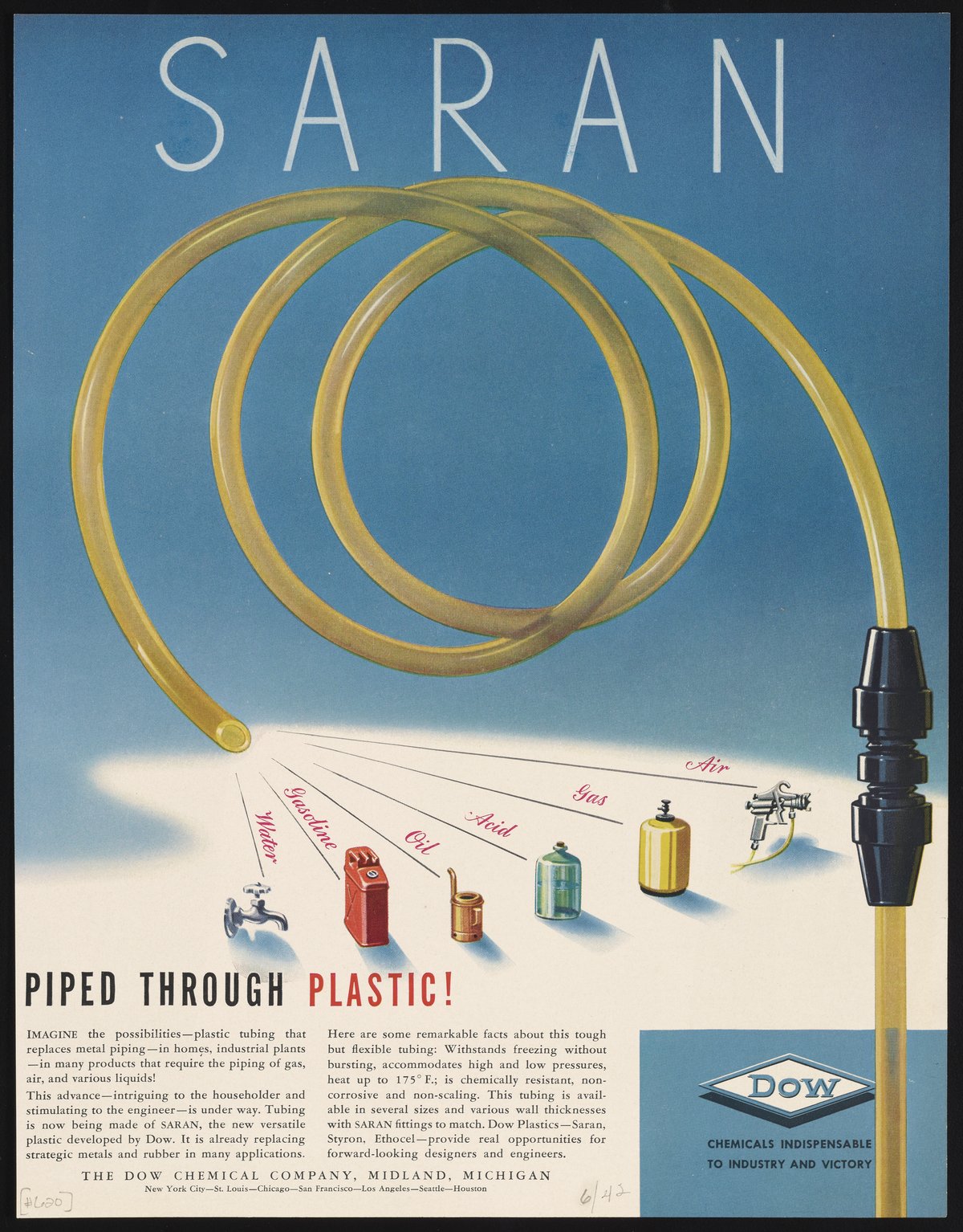 Saran: Piped Through Plastic! - Science History Institute Digital ...