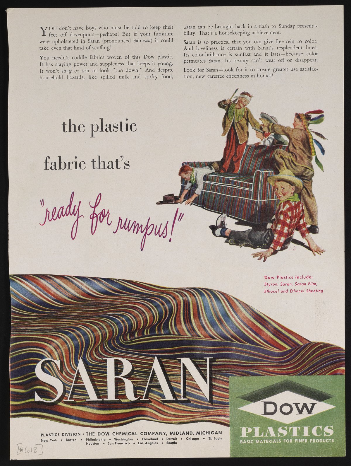 The Plastic Fabric That's "Ready for Rumpus!" - Science History ...