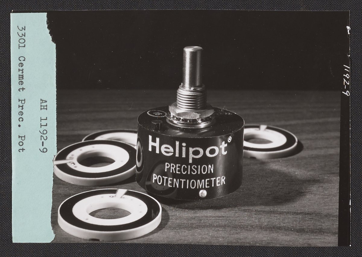 Beckman Helipot Model 3301 Cermet Precision Potentiometer - Science ...