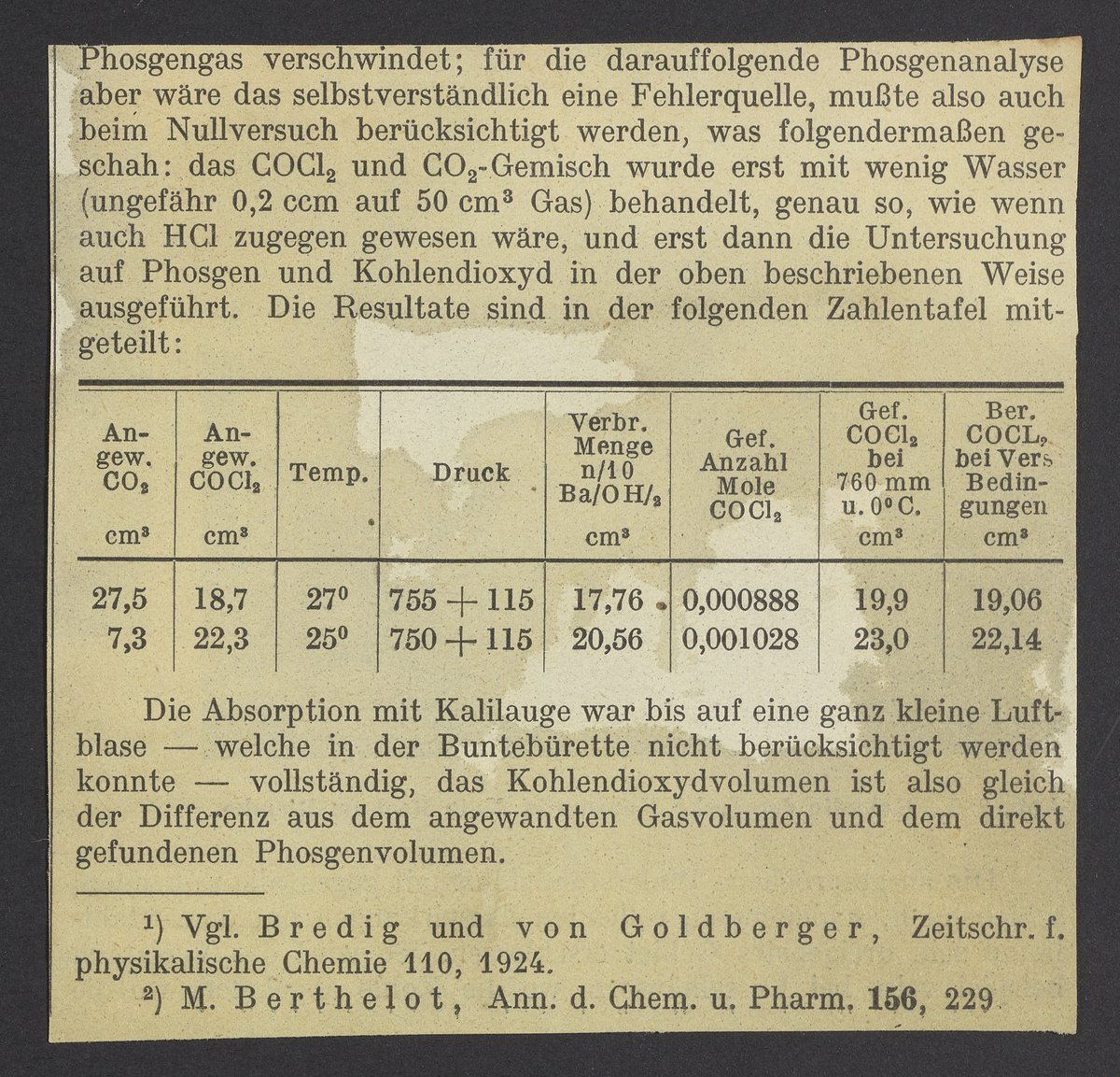 Untitled article about phosgene gas - Science History Institute Digital ...