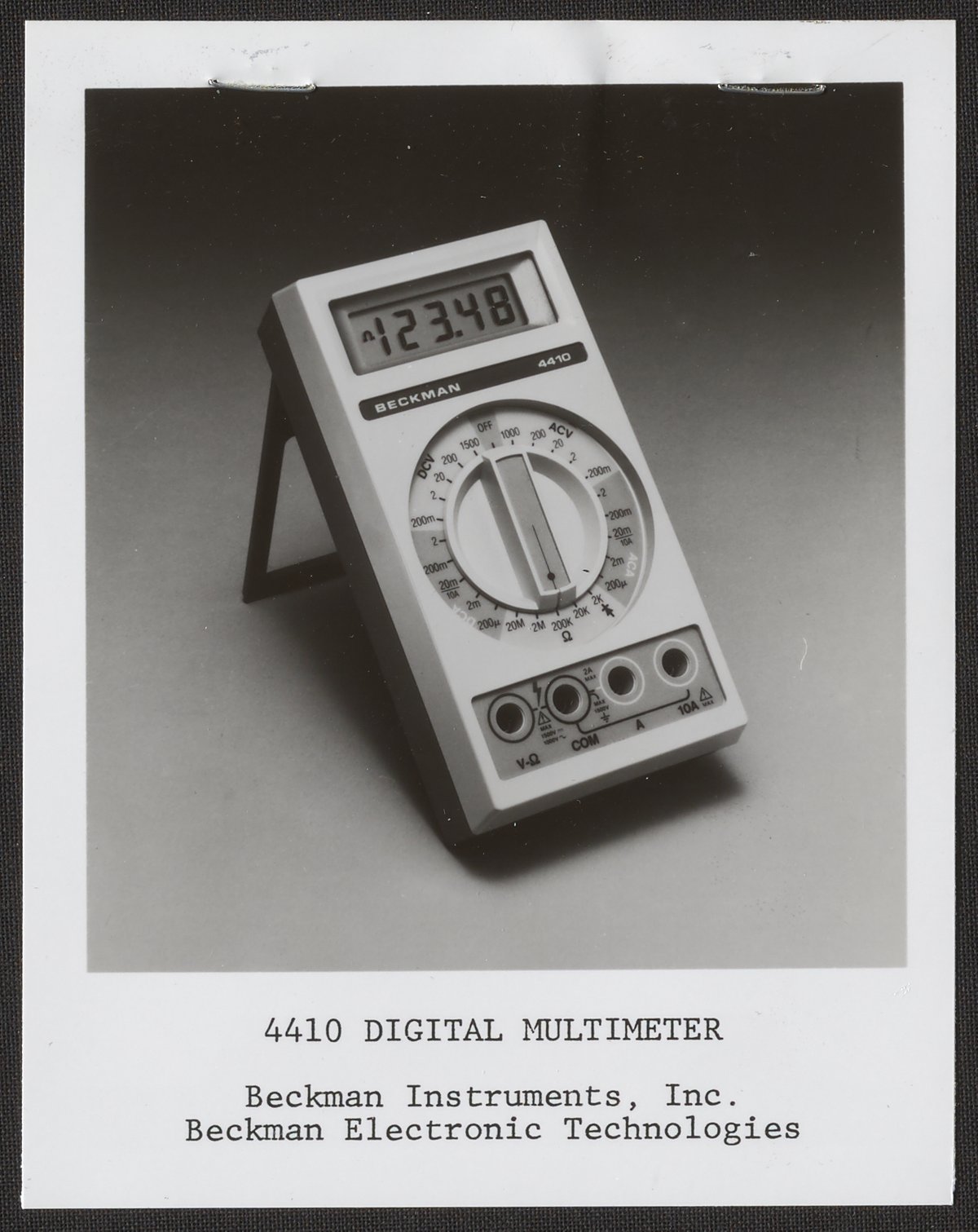 Beckman Model 4410 Digital Multimeter - Science History Institute ...