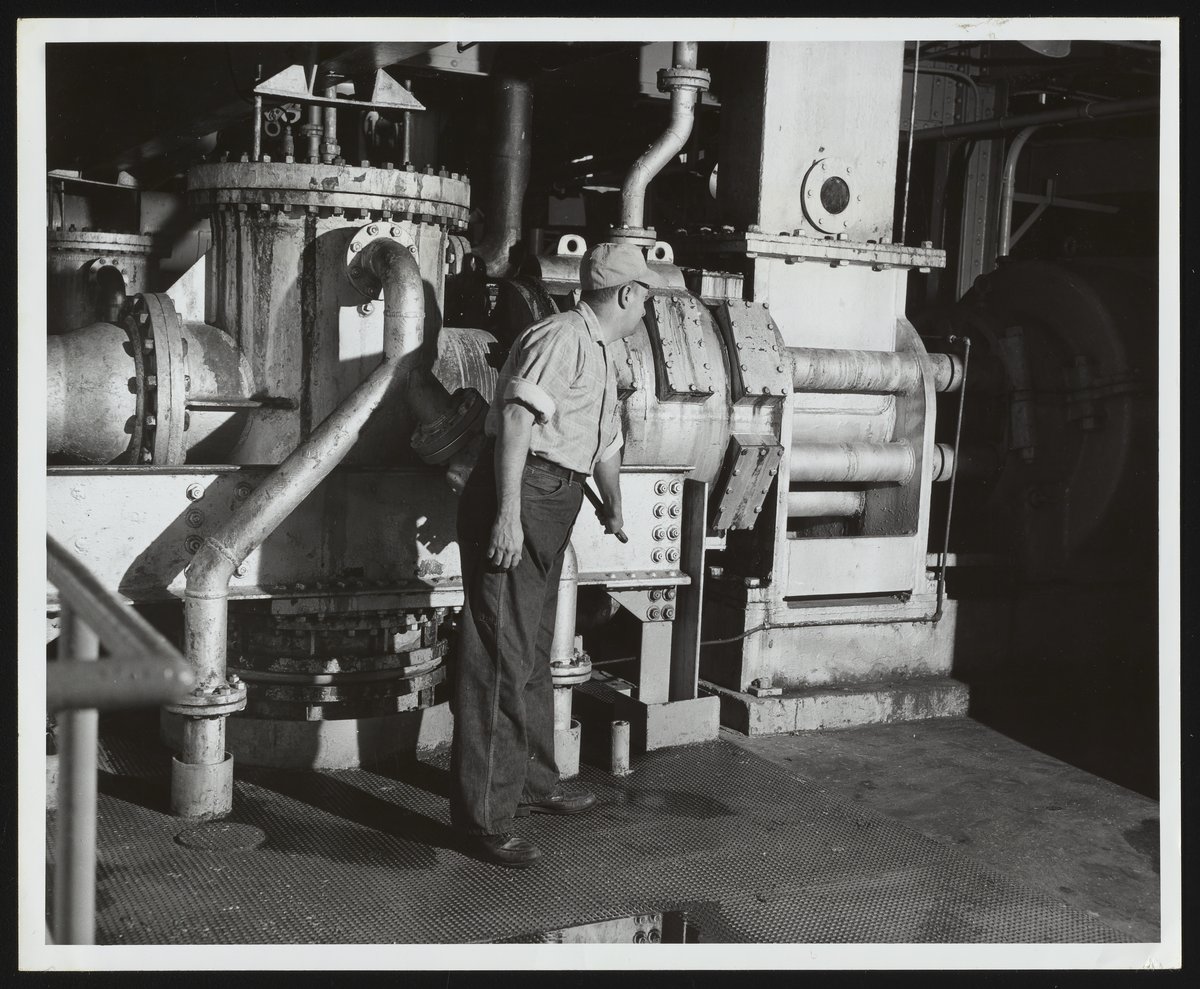 Continuous digester at Hercules Hopewell plant - Science History ...
