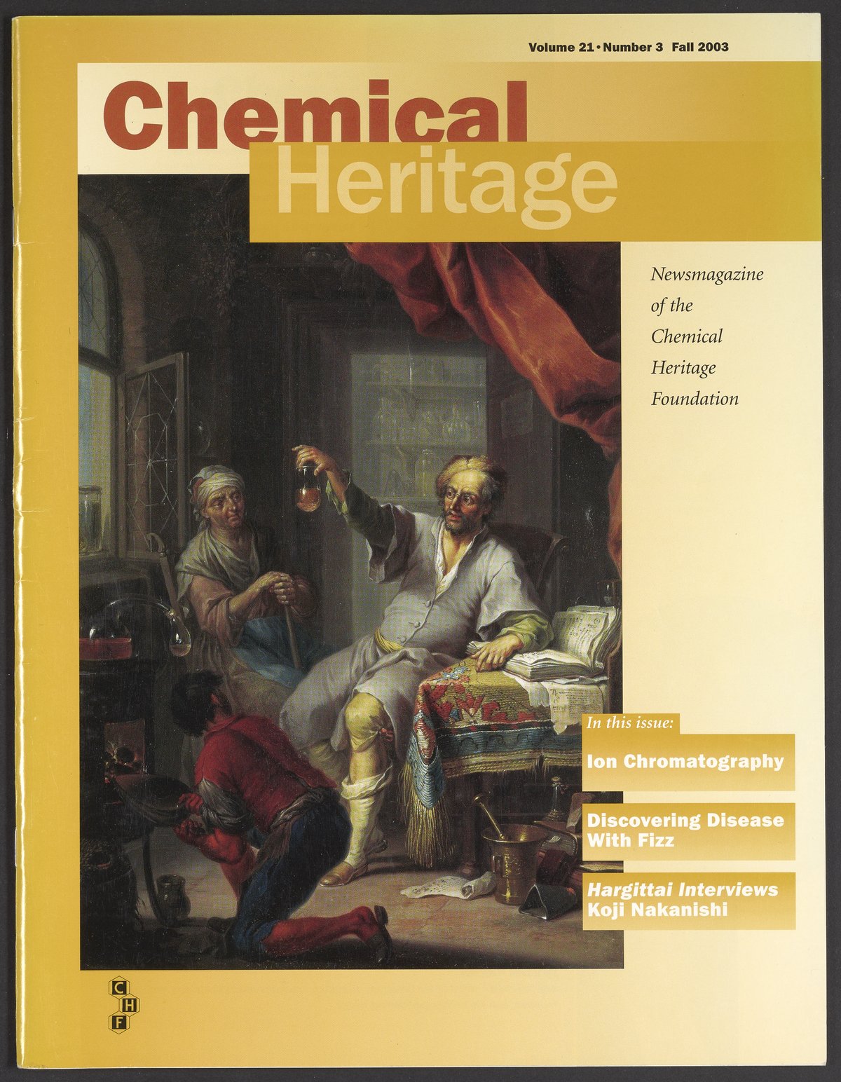 Chemical Heritage, Volume 21 Number 3 - Science History Institute Digital Collections