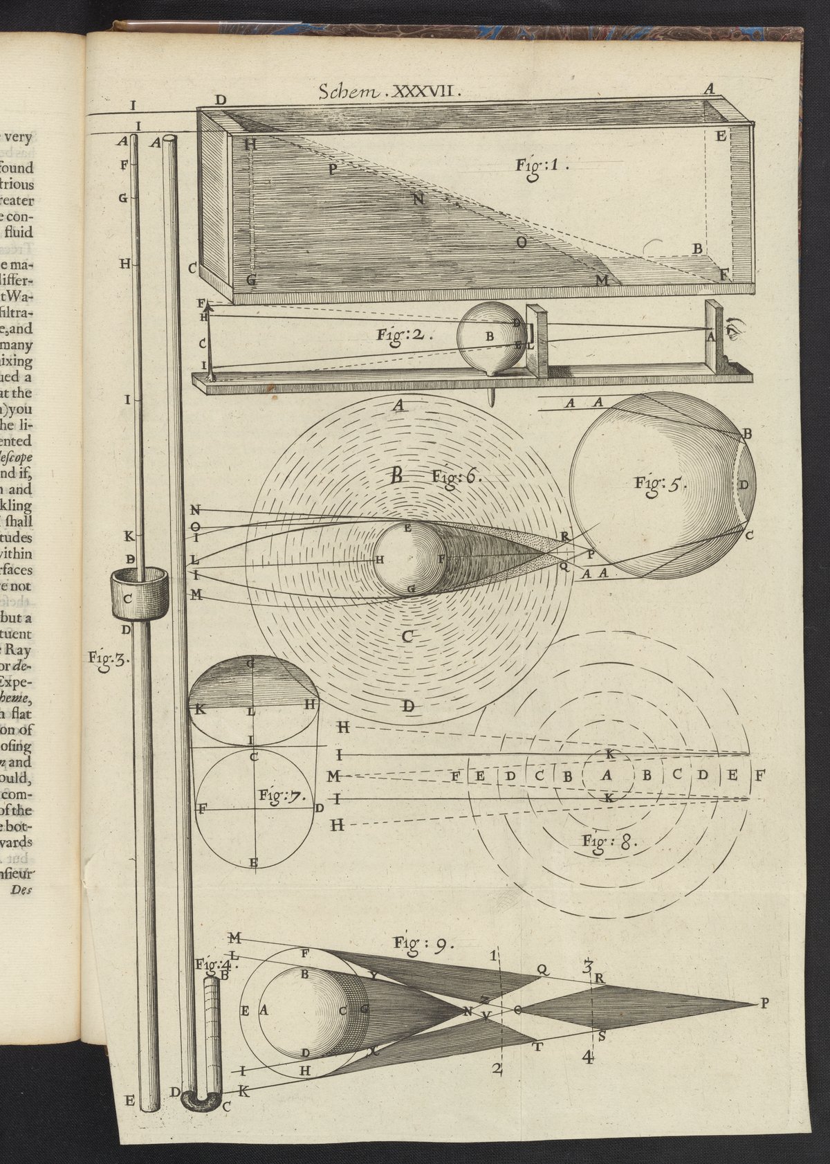 Diagram of experiments to study inflection and refraction - Science ...