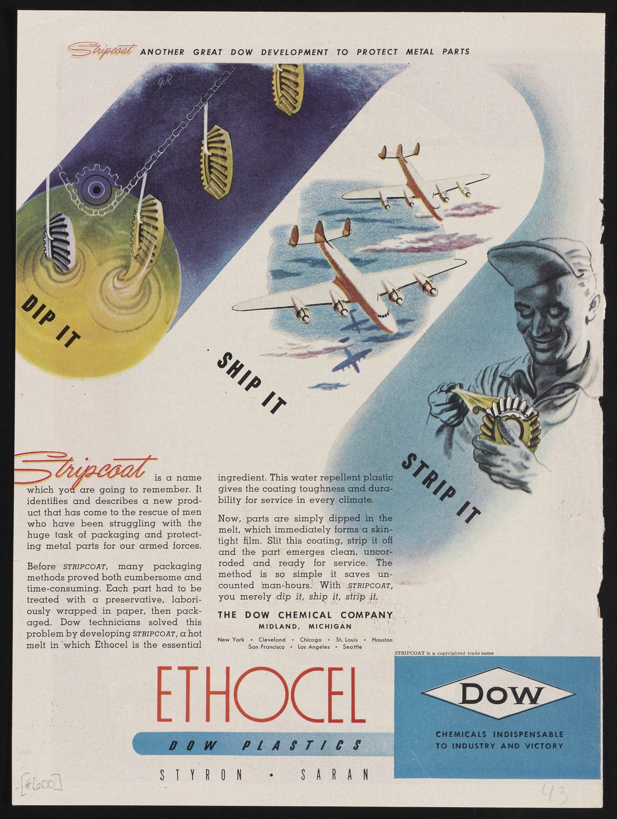 Ethocel: Stripcoat - Science History Institute Digital Collections