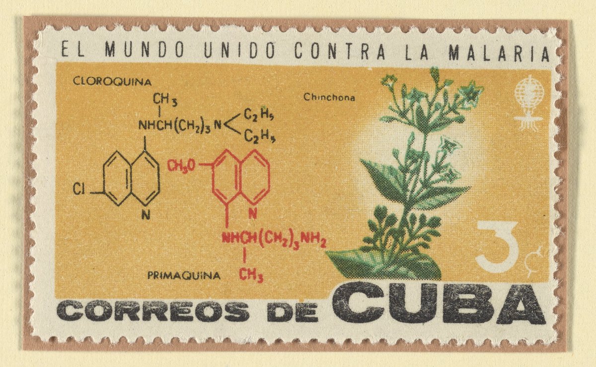 Cuban postage stamp promoting El Mundo Unido Contra La Malaria campaign ...
