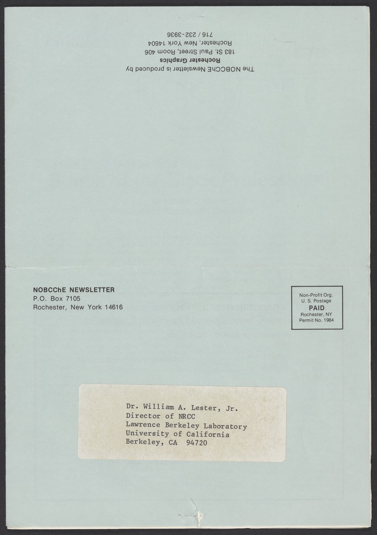 NOBCChE Newsletter, Volume 1, Number 4 - Science History Institute ...
