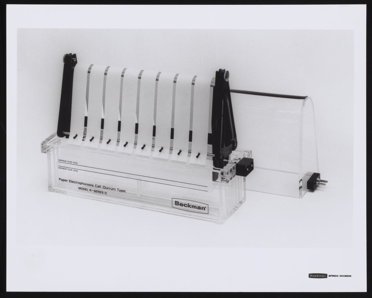 Beckman Model R, Series D Paper Electrophoresis Cell - Science History ...
