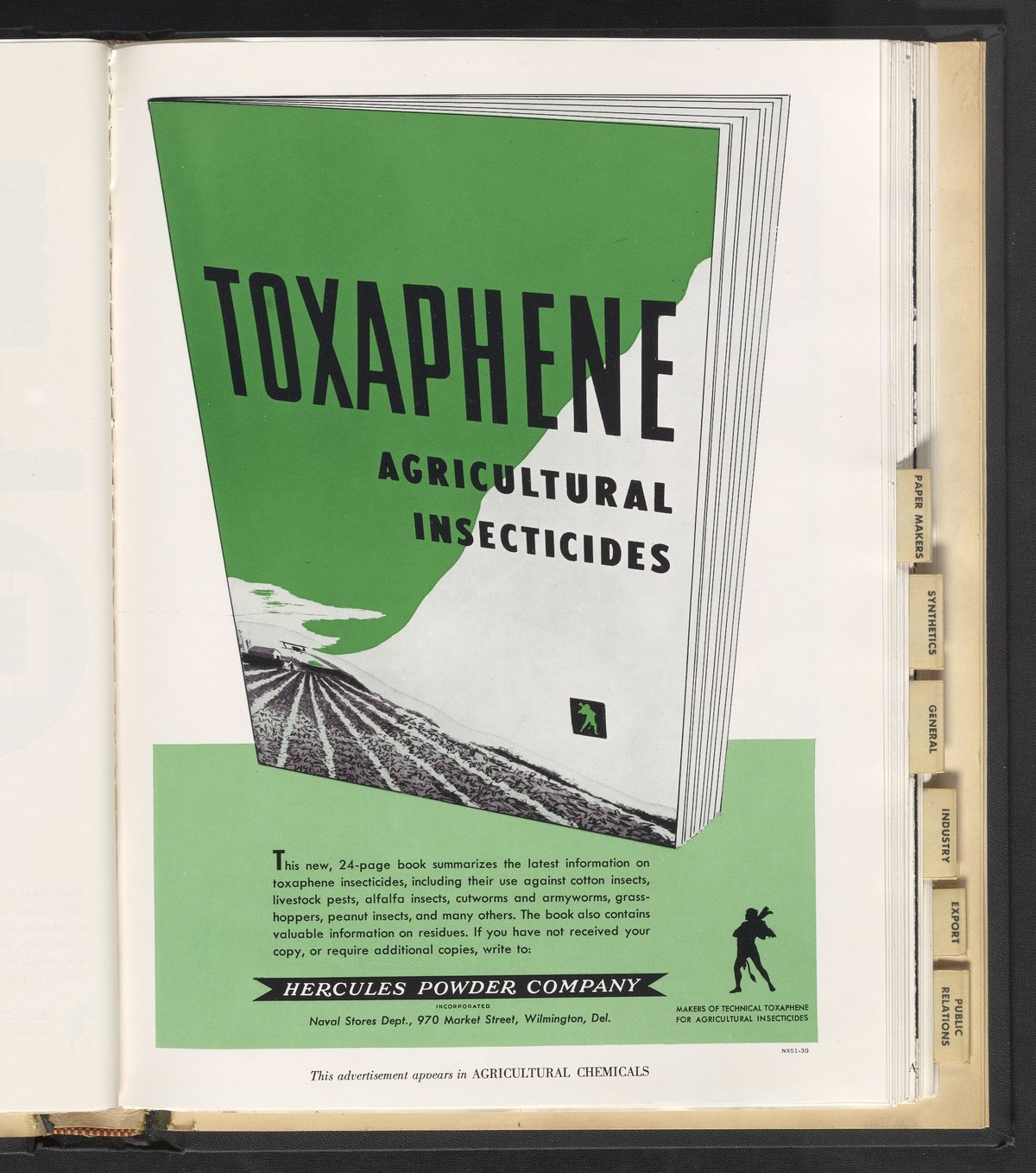 Toxaphene Agricultural Insecticides - Science History Institute Digital ...