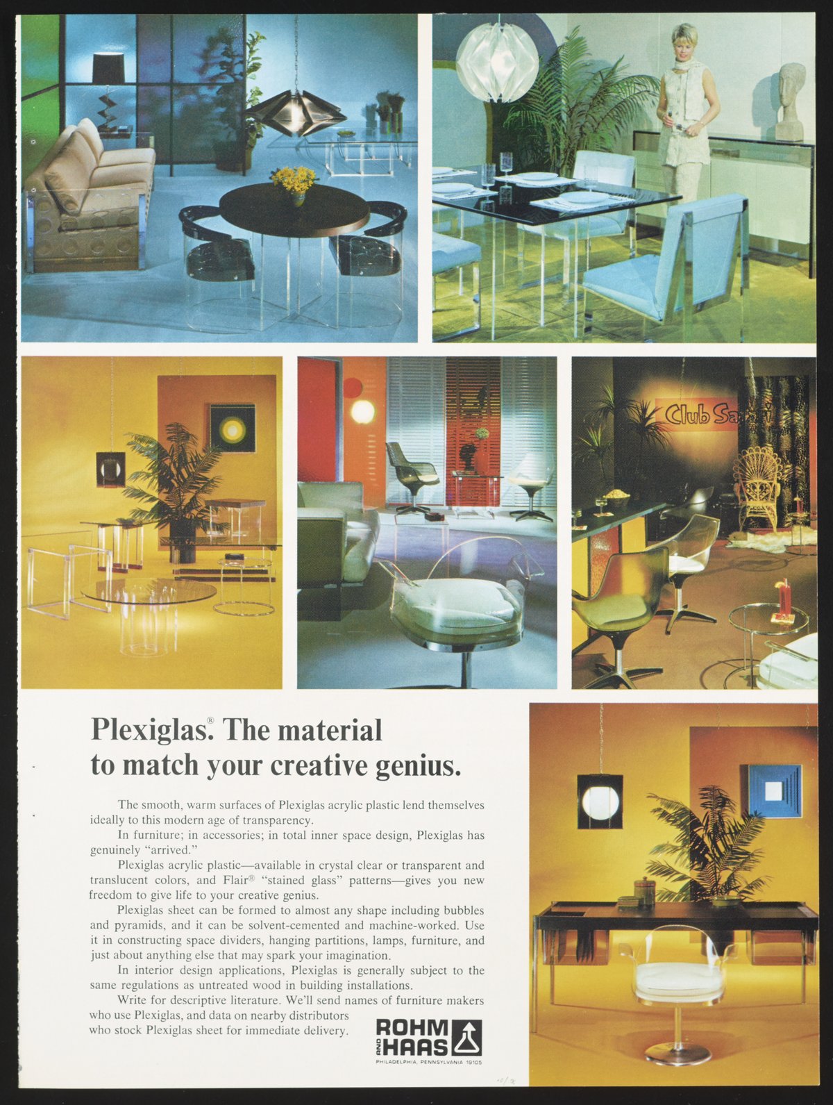 Plexiglas. The material to match your creative genius. - Science ...