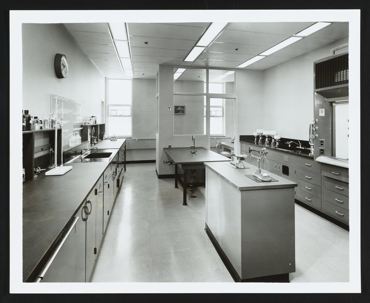 Laboratory No. 1 at the Crompton & Knowles Research Center - Science History Institute Digital ...
