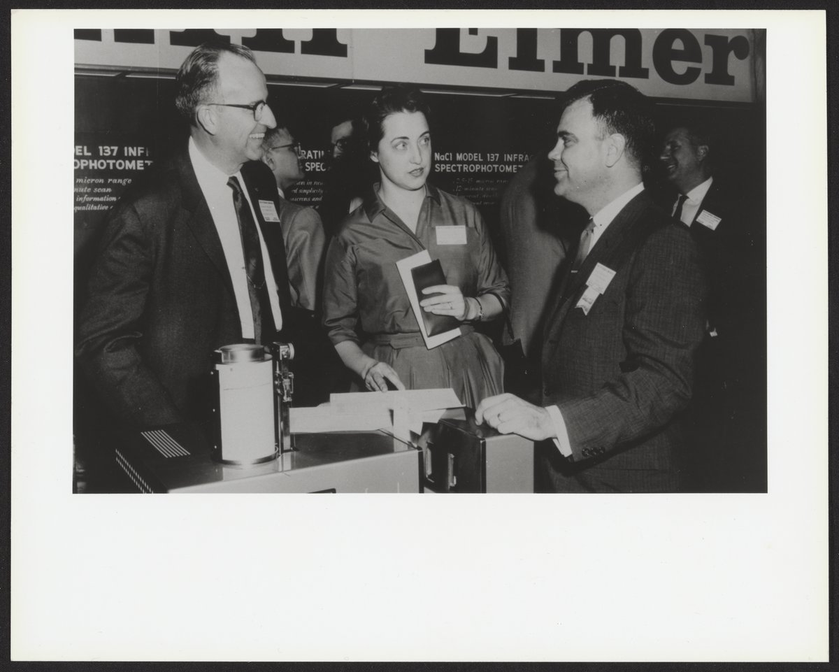Norman Wright, Clara Smith Craver, and Jack Bauden at PITTCON - Science ...