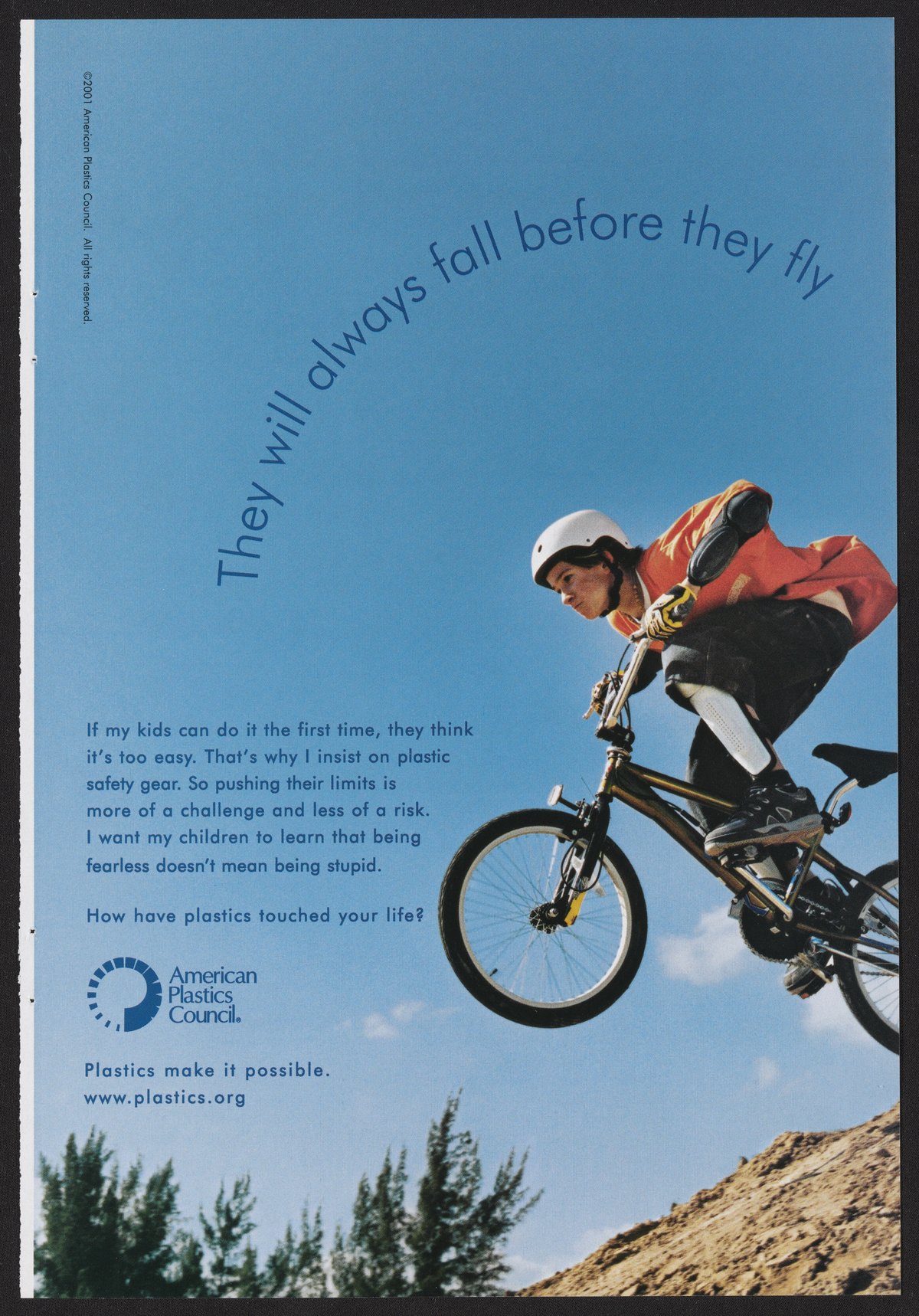 Plastics Make It Possible advertisement, 2001 - Science History ...