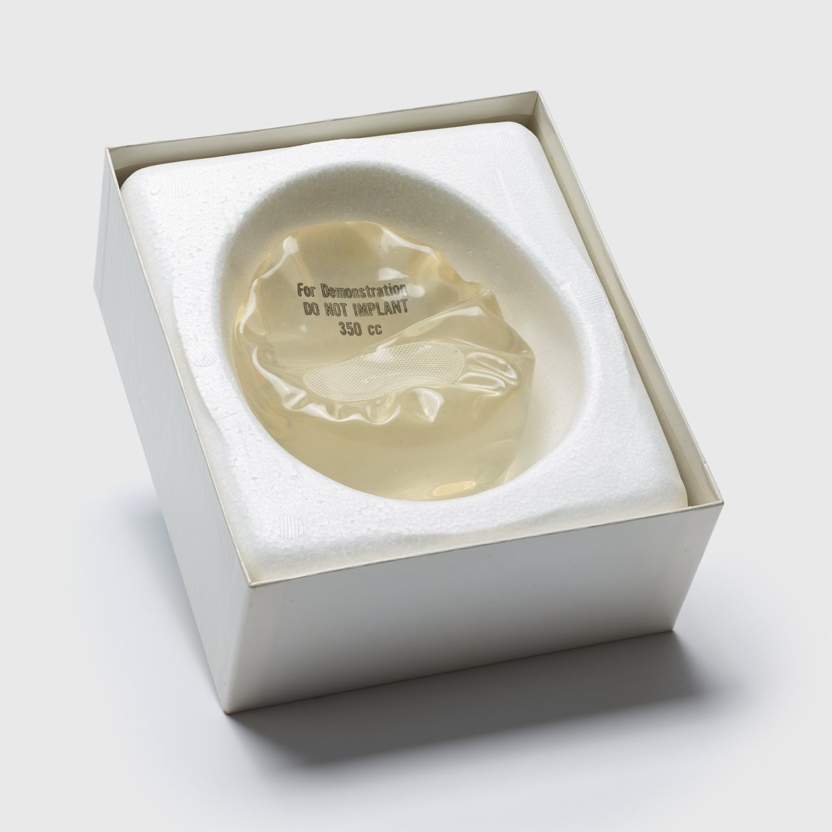 SILASTIC demonstration mammary sizer implant seamless design 350 CC ...