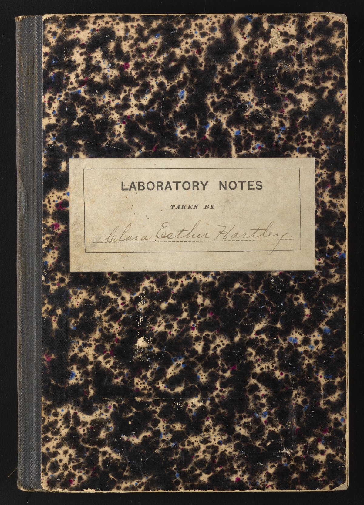 Laboratory notes taken by Clara Esther Hartley - Science History ...