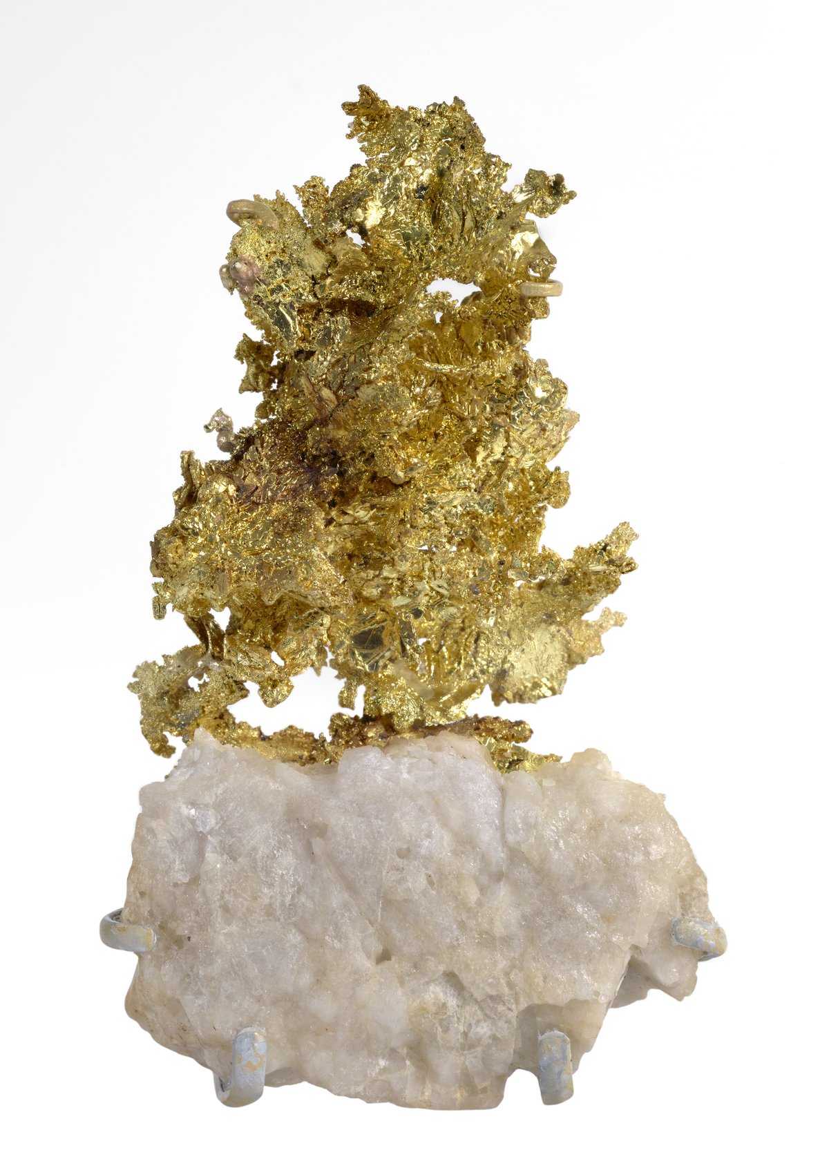 Native Gold with Quartz - Science History Institute Digital Collections