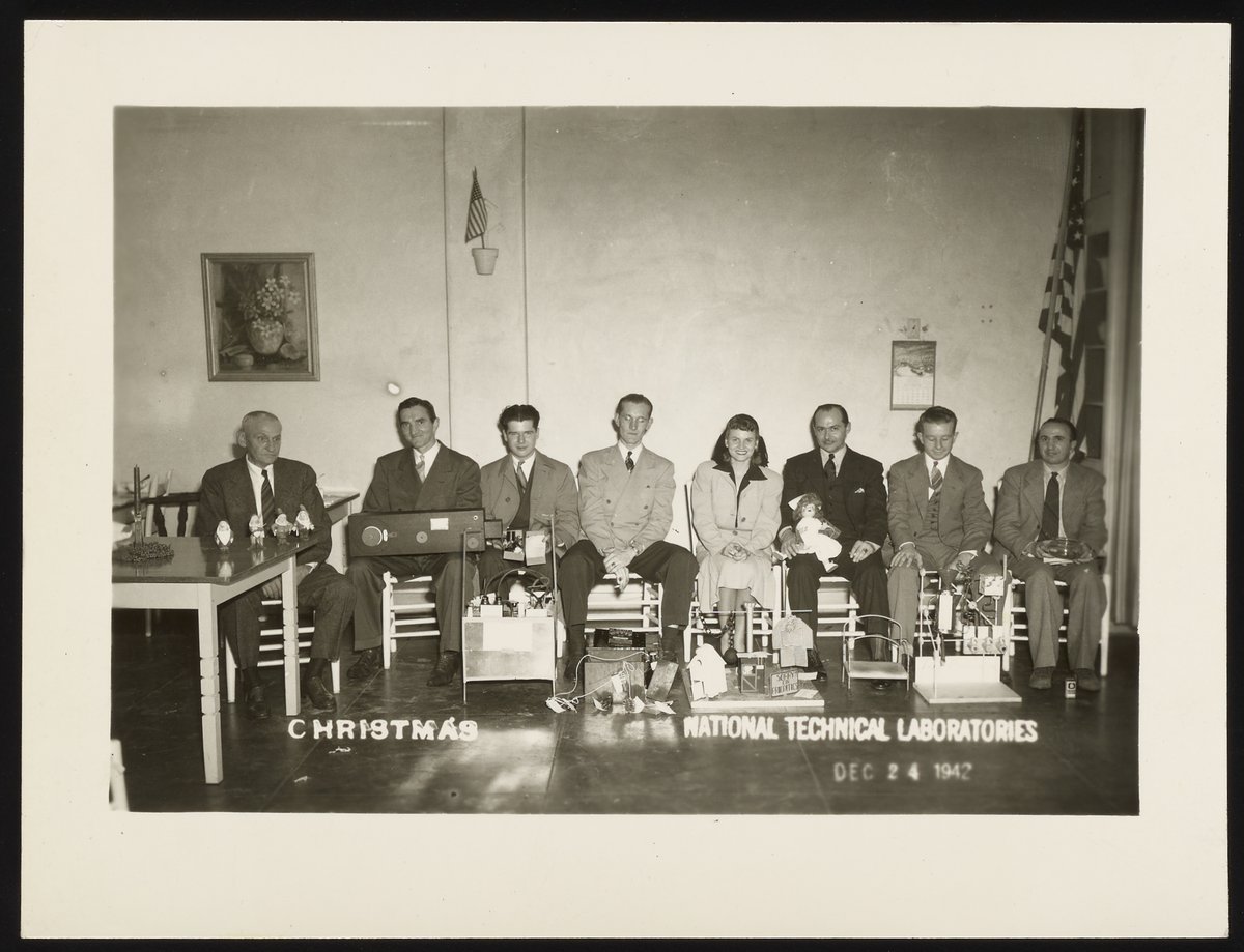 National Technical Laboratories Christmas Party - Science History ...