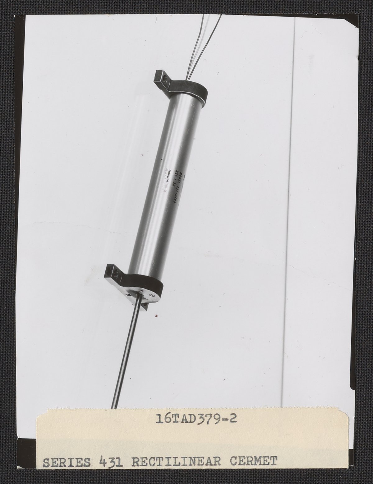 Helipot Series 431 Rectilinear Cermet Potentiometer - Science History ...