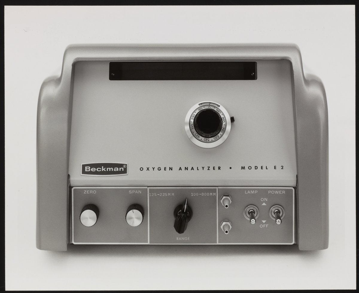 Beckman Model E2 Oxygen Analyzer - Science History Institute Digital ...