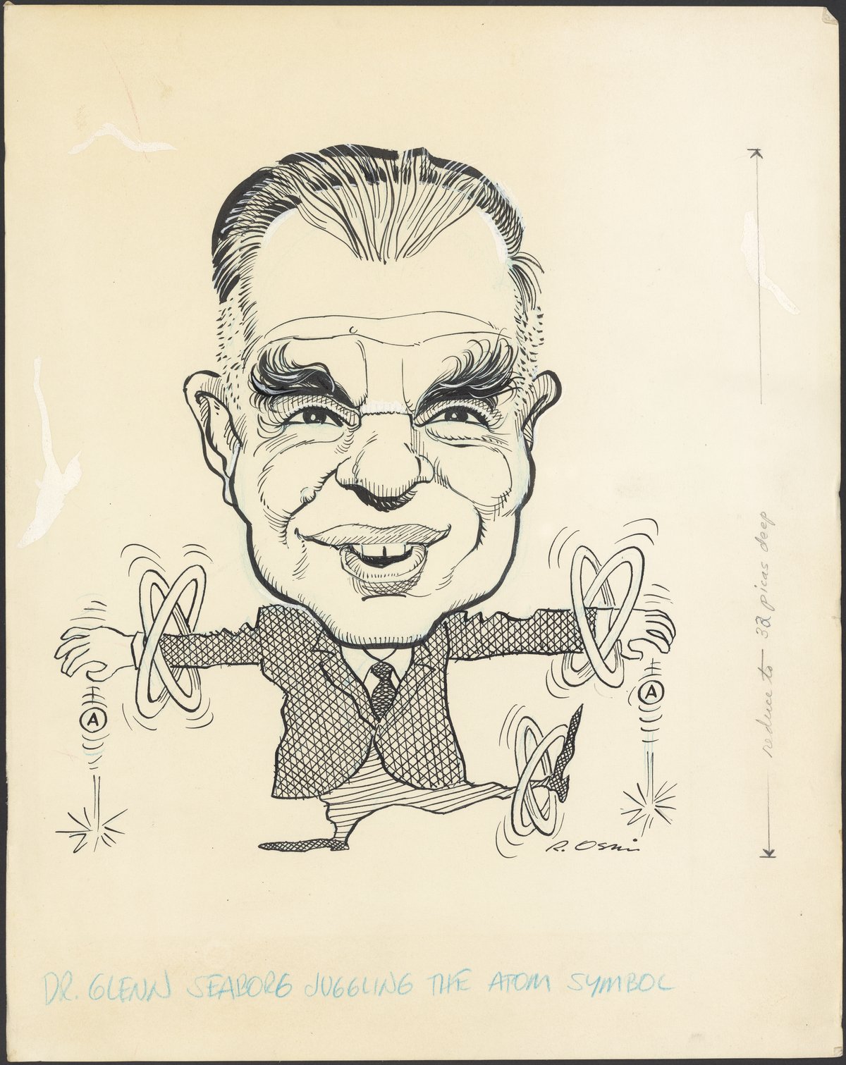 Dr. Glenn Seaborg Juggling the Atom Symbol - Science History Institute ...