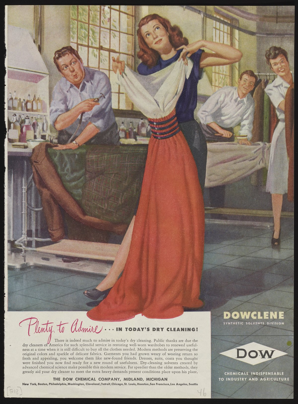 Plenty to Admire...in Today's Dry Cleaning! - Science History Institute ...