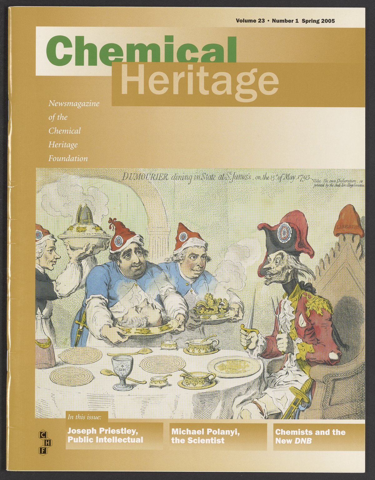 Chemical Heritage, Volume 23 Number 1 - Science History Institute Digital Collections