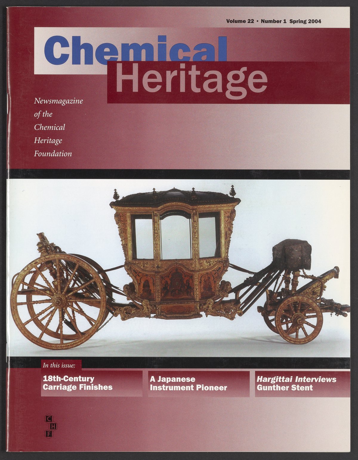 Chemical Heritage, Volume 22 Number 1 - Science History Institute Digital Collections
