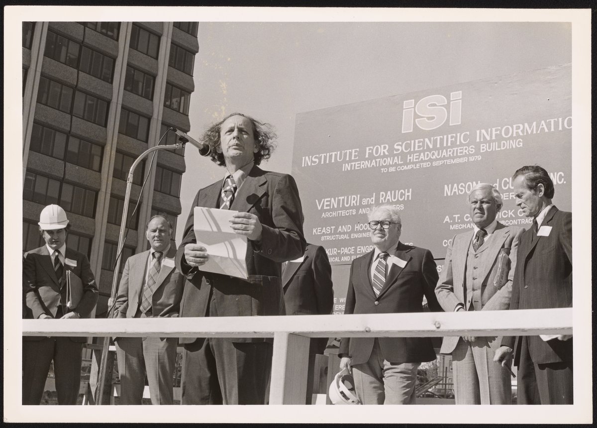 Groundbreaking ceremony for the Institute of Scientific Information ...