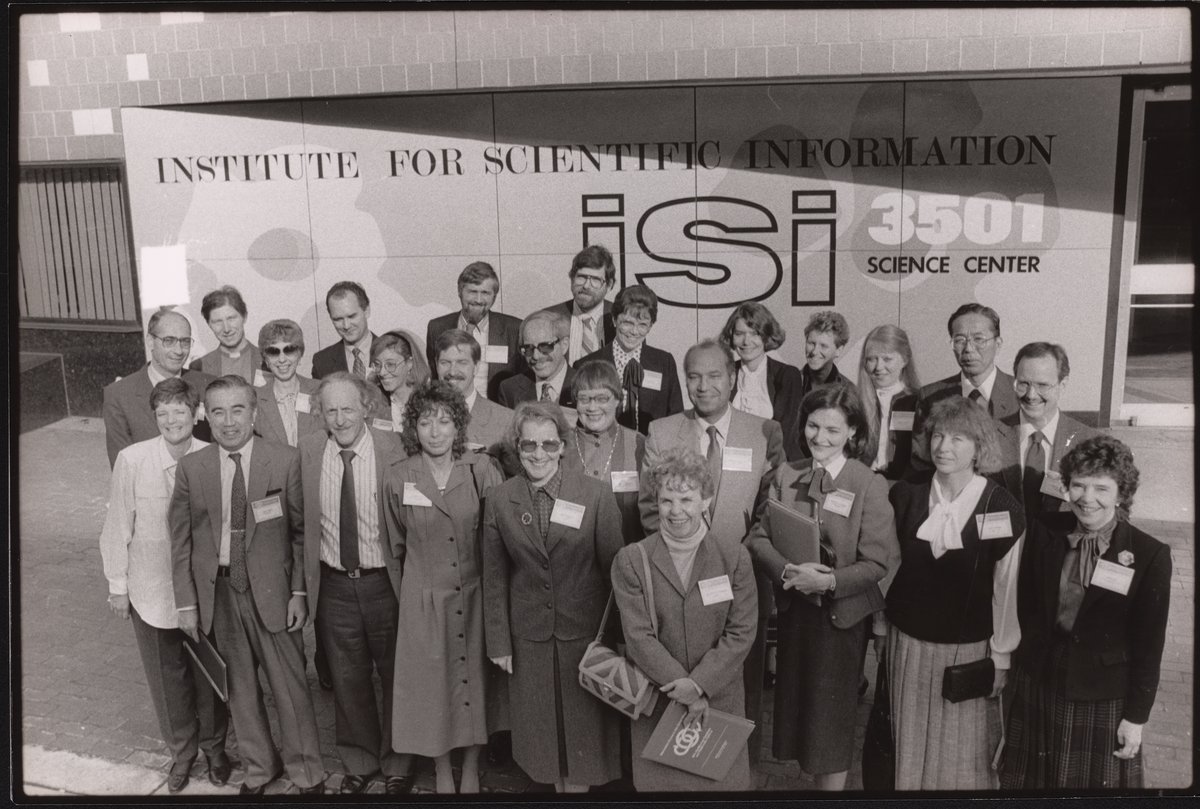 Users conference at the Institute for Scientific Information - Science ...