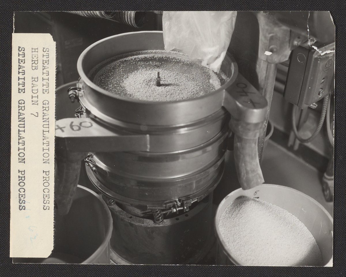Steatite Granulation Process - Science History Institute Digital ...