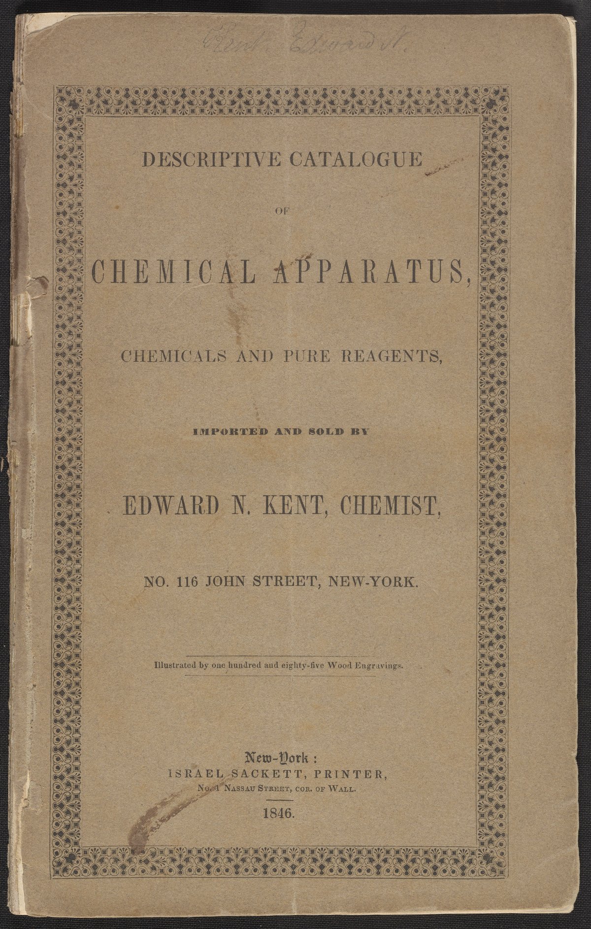 Descriptive Catalogue of Chemical Apparatus, Chemicals and Pure ...