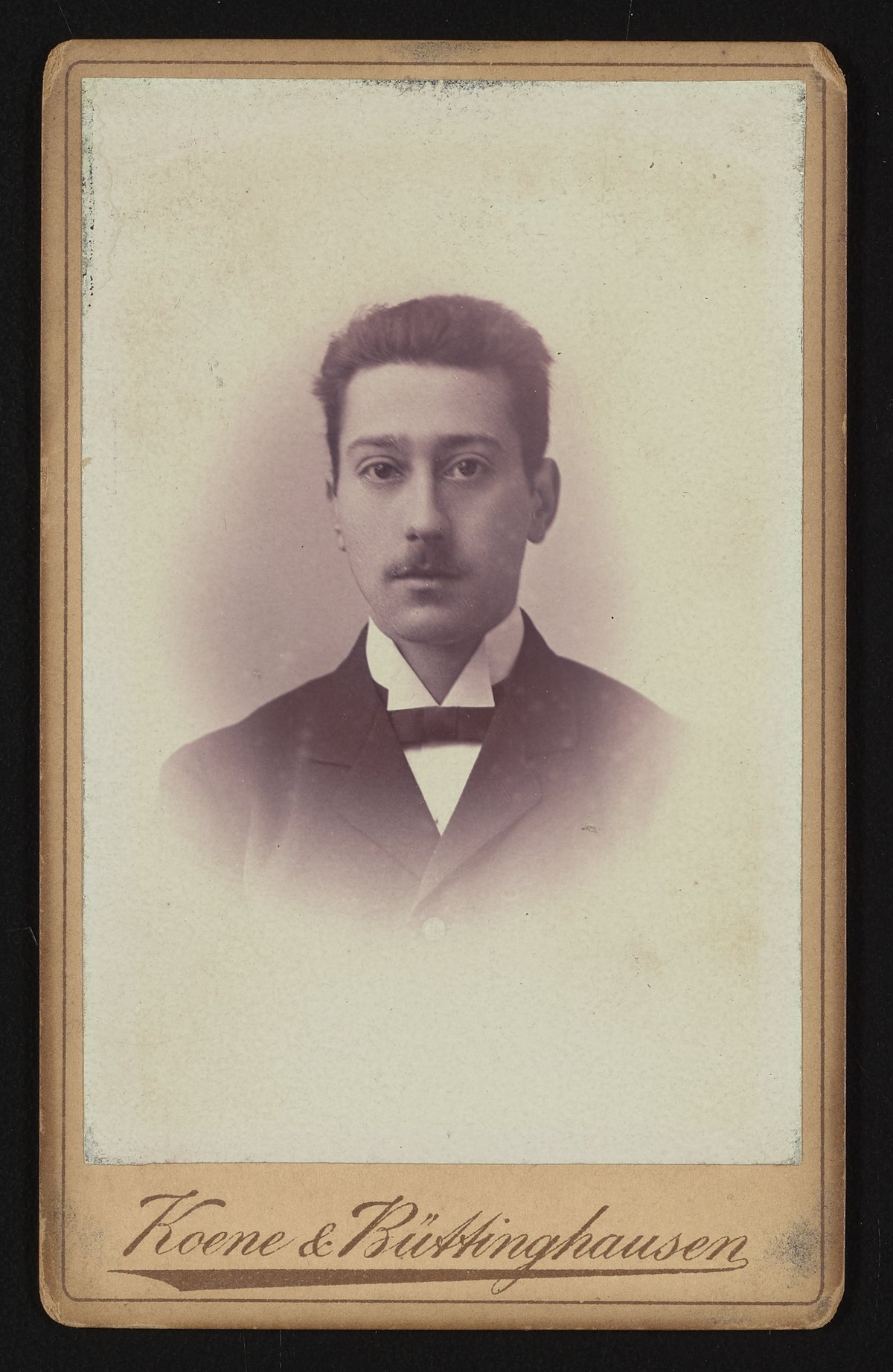 Portrait of Ernst Cohen, 1895 - Science History Institute Digital ...