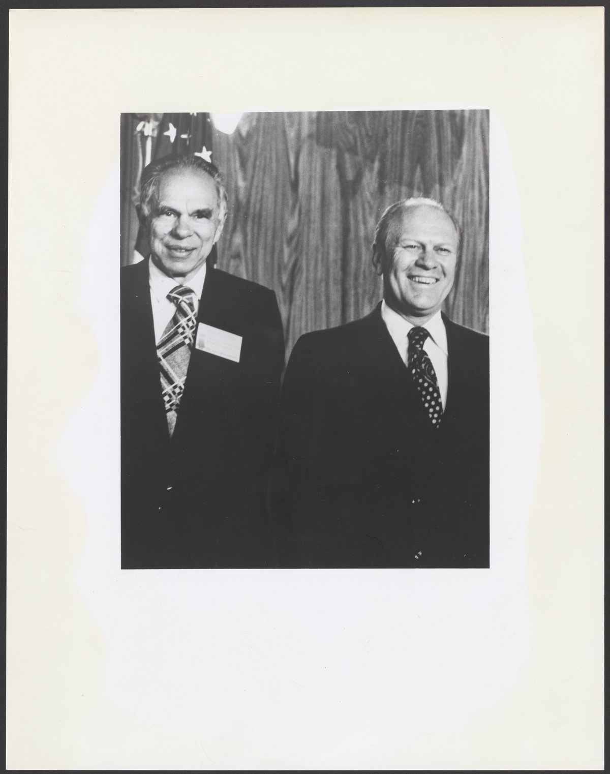 Glenn Seaborg and Gerald Ford - Science History Institute Digital ...