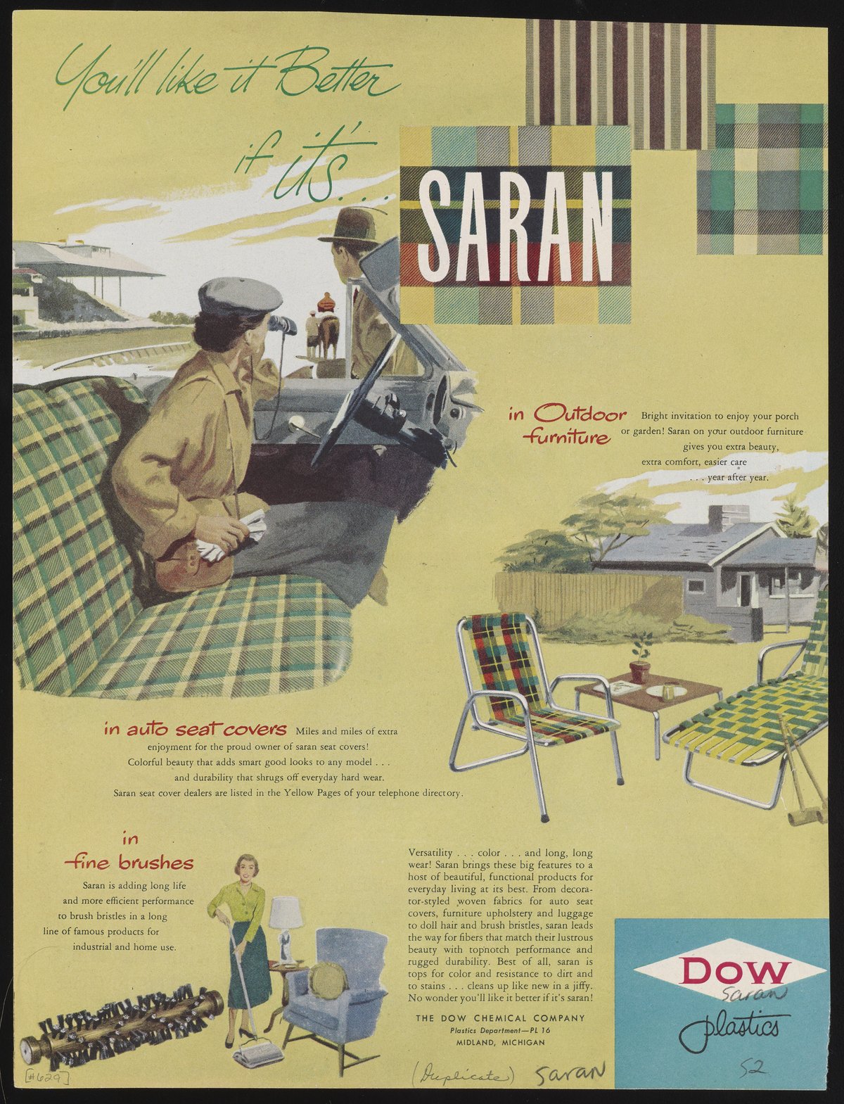 You'll Like it Better if it's Saran - Science History Institute Digital ...