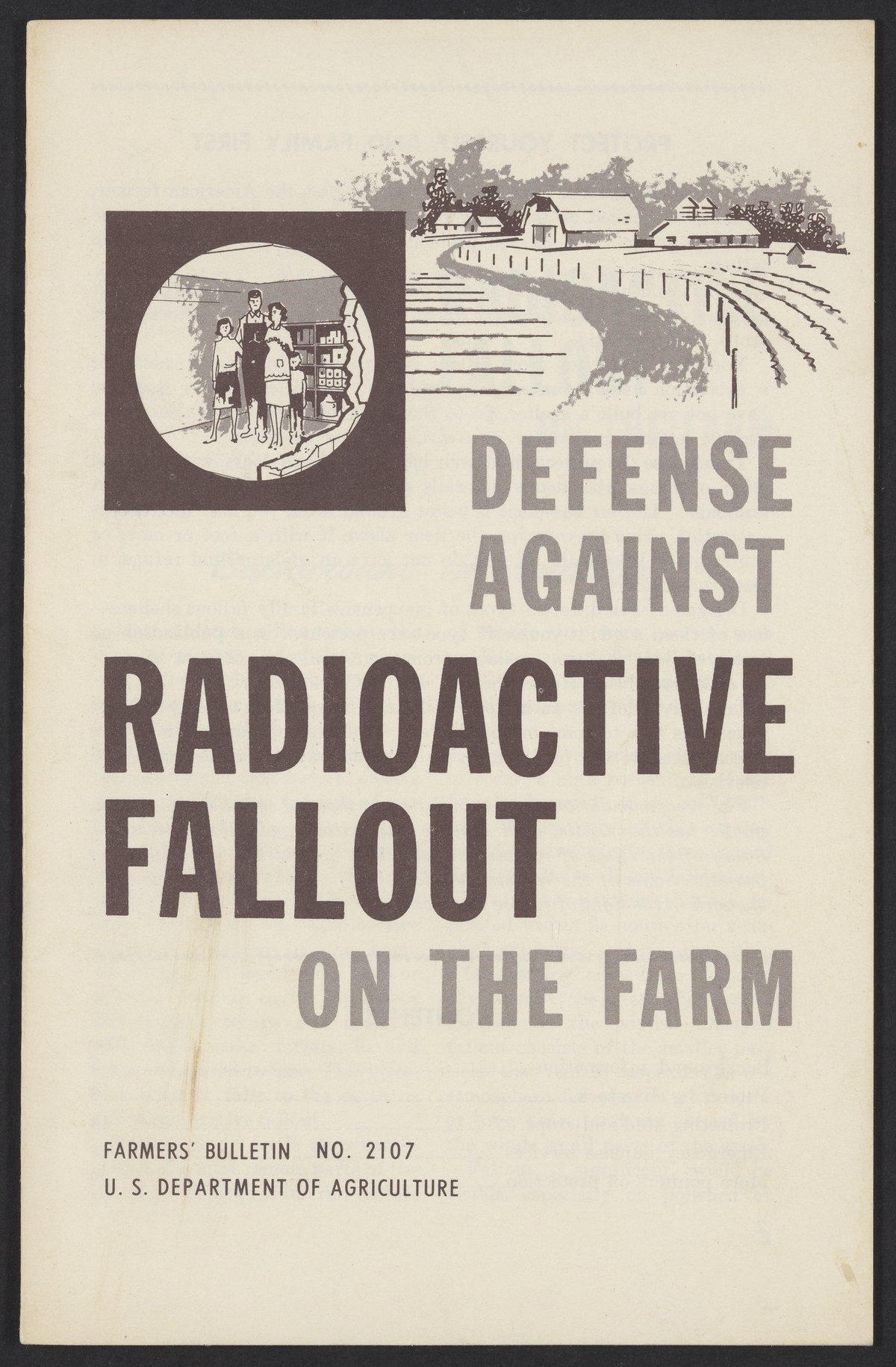 Defense against radioactive fallout on the farm - Science History ...